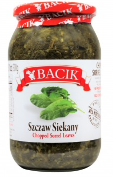 Bacik Szczaw Siekany - Chopped Sorrel Leaves 900ml – Eurodeli2Go